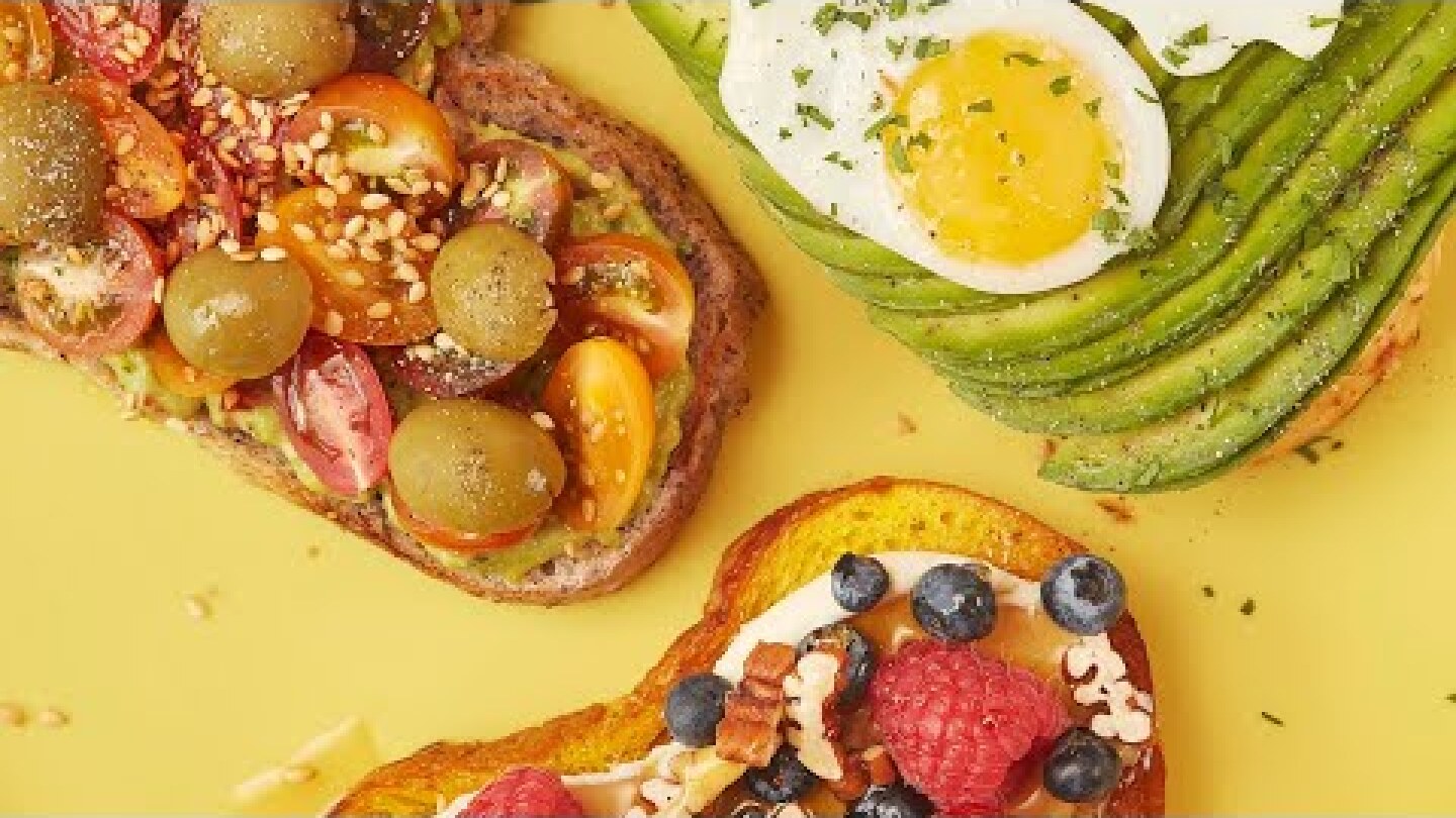 Prepara un rico toast para el desayuno o la cena